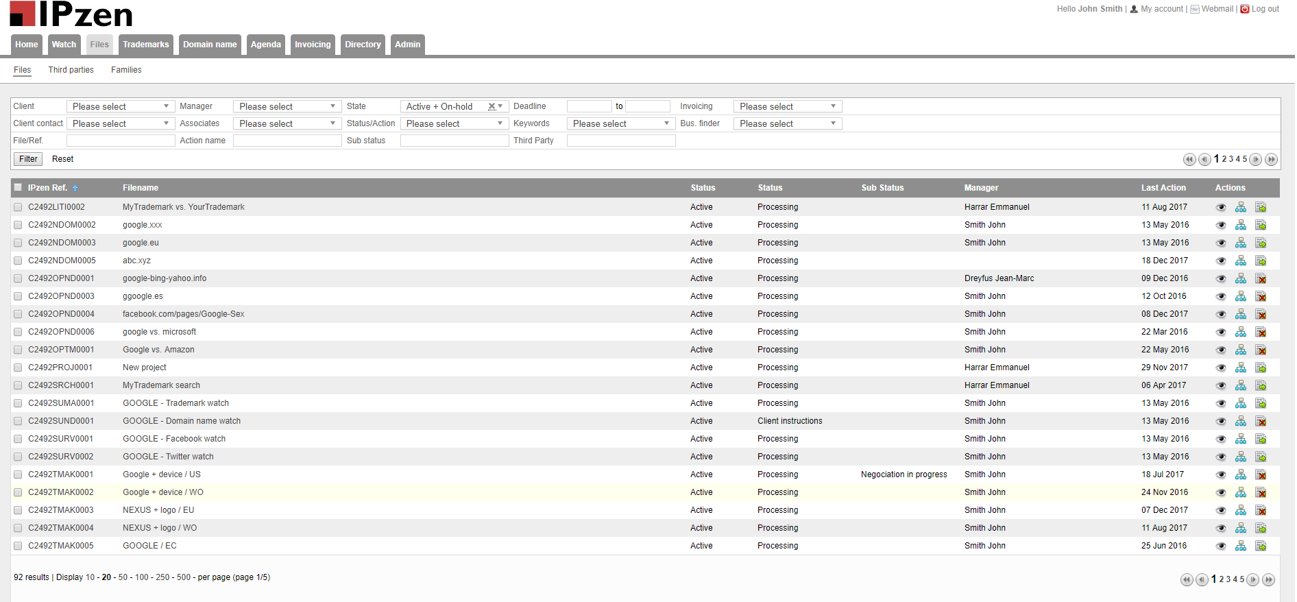 IP Management Software – Secure & Automated IP Portfolio Management