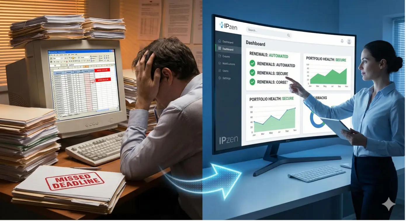 IP management software: Say goodbye to renewal management headaches - IPzen